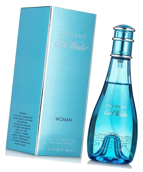 Davidoff Cool Water 100 мл женская туалетная вода - Давыдов Кул Ватер
