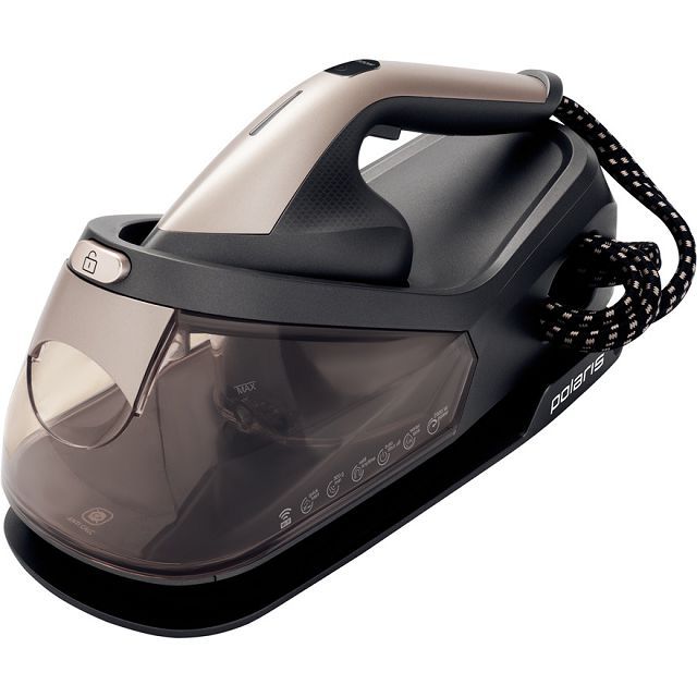 Парогенератор Polaris PSS 2002K, 2600 Вт, 120 г/мин, черный/золотой