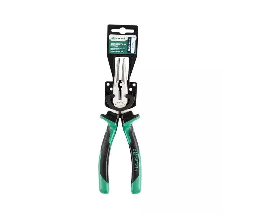 Длинногубцы загнутые 200 мм GARWIN PRO 703535-200