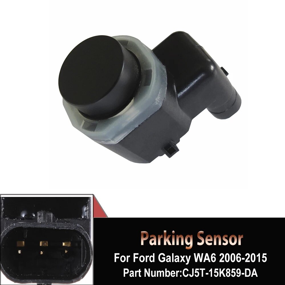 Новый парковочный датчик PDC CJ5T-15K859-FA для Ford Galaxy 2006-2015, S-Max 2011-2015, Focus 2011-2015 (6G92-15K859-DC, 6G92-15K859-EA, 6G92-15K859-DB)