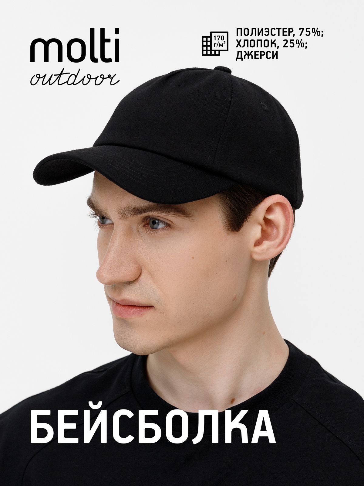 Кепка Базовая коллекция для мужчин и женщин