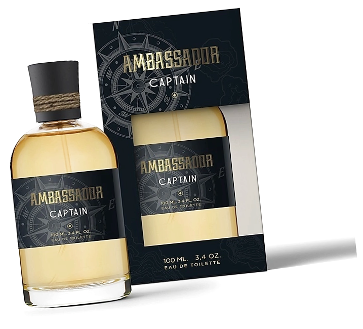 Аромат для мужчин Ambassador Captain 100 мл - парфюм Дженти Амбассадор Капитан