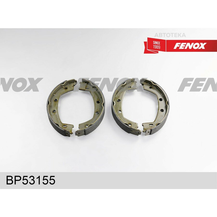 Колодки стояночного тормоза LAND ROVER FREELANDER 06- 2.2-3.2 барабанные D=190*30мм FENOX BP53155