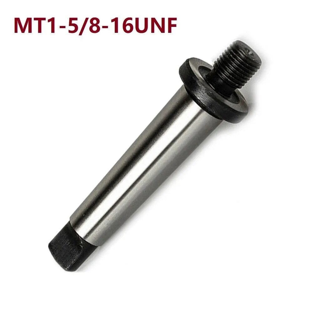 Адаптер конуса Морзе MT1 под патрон 5/8-16UNF, хвостовик из легированной стали
