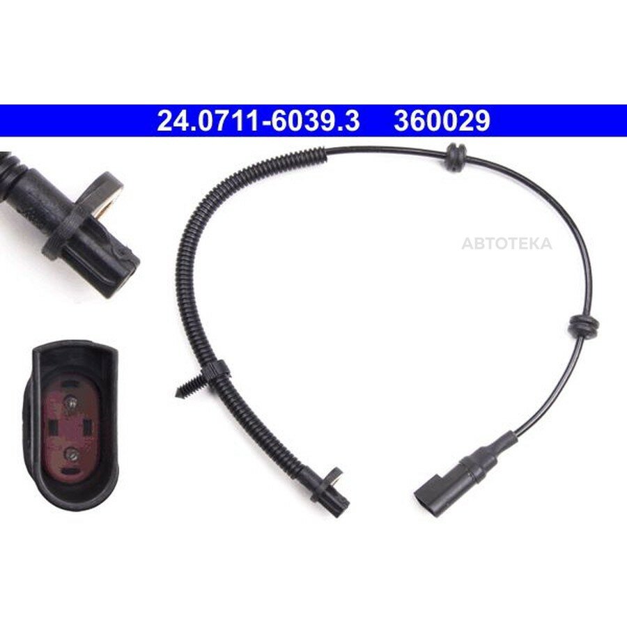 Датчик ABS FORD FOCUS -04 задн. лев. ATE 24071160393