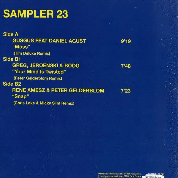 Sampler 23 — фото 1