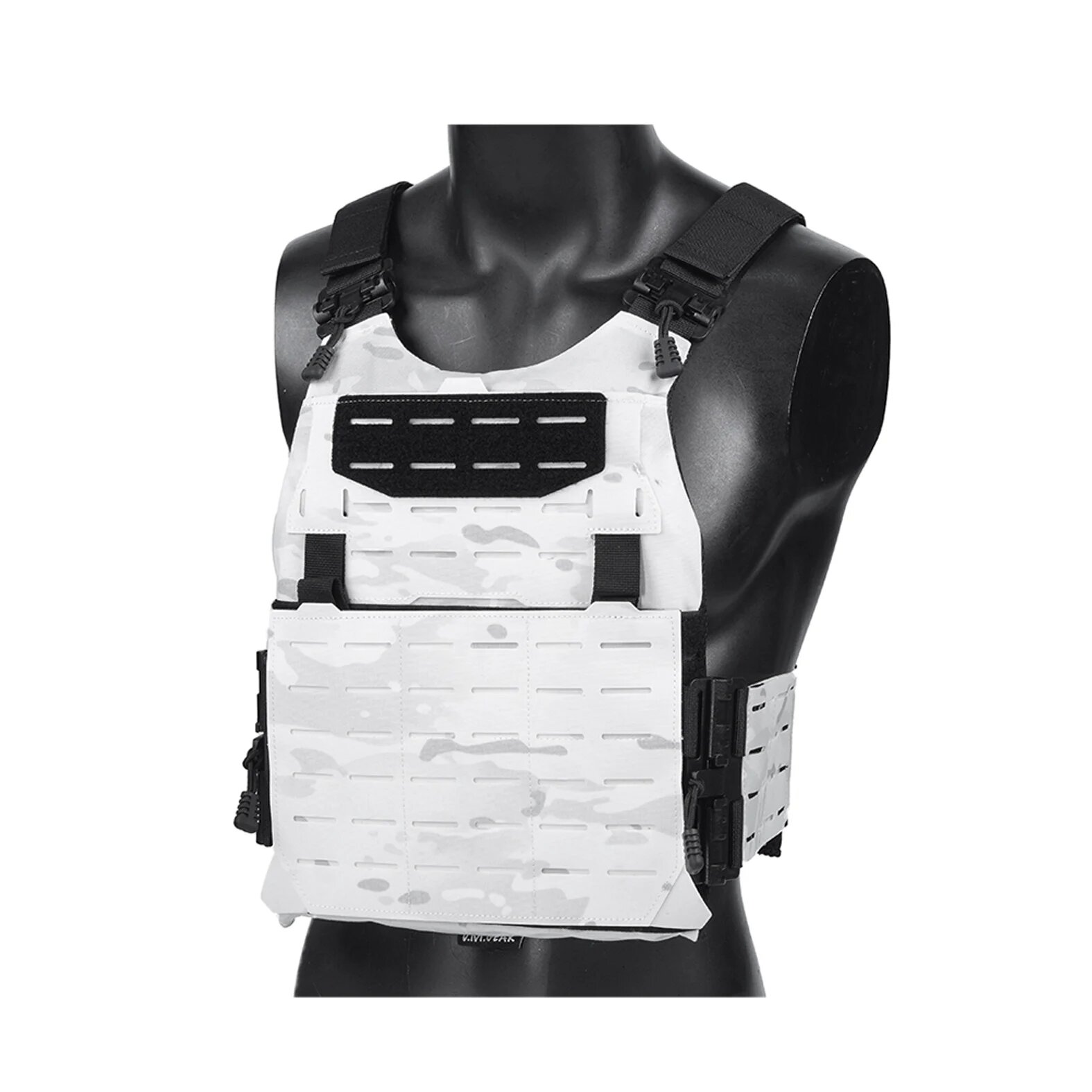 DMGear тактический жилет 500D Nylon Черный, M-With foam plate, Quick release-BM