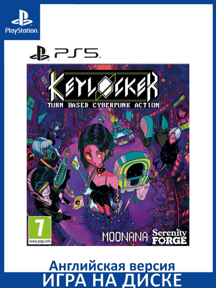 Игра Keylocker Turn Based Cyberpunk Action PS5 Диск на PlayStation 5 Английская версия
