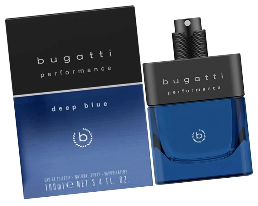 Мужская туалетная вода Бугатти Перфоманс Дип Блу 100 мл - Bugatti Perfomance Deep Blue аромат