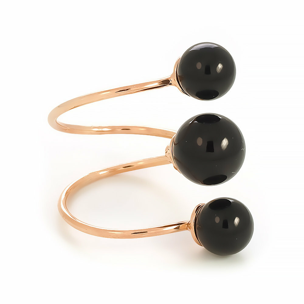 Кольцо Amberprofi, серебро, 925 проба, родирование, янтарь
