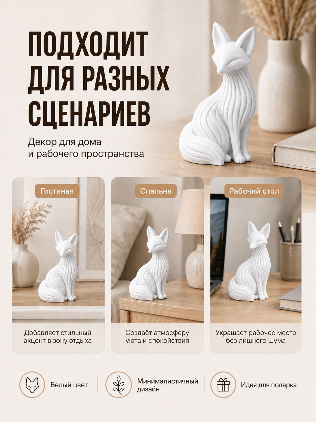 Статуэтка Лисы — фото 1