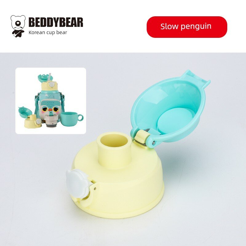 Крышка-съемная для термоса Beddybear Bear Hug Series, дизайн глупой пингвина, оригинальная деталь для поездок
