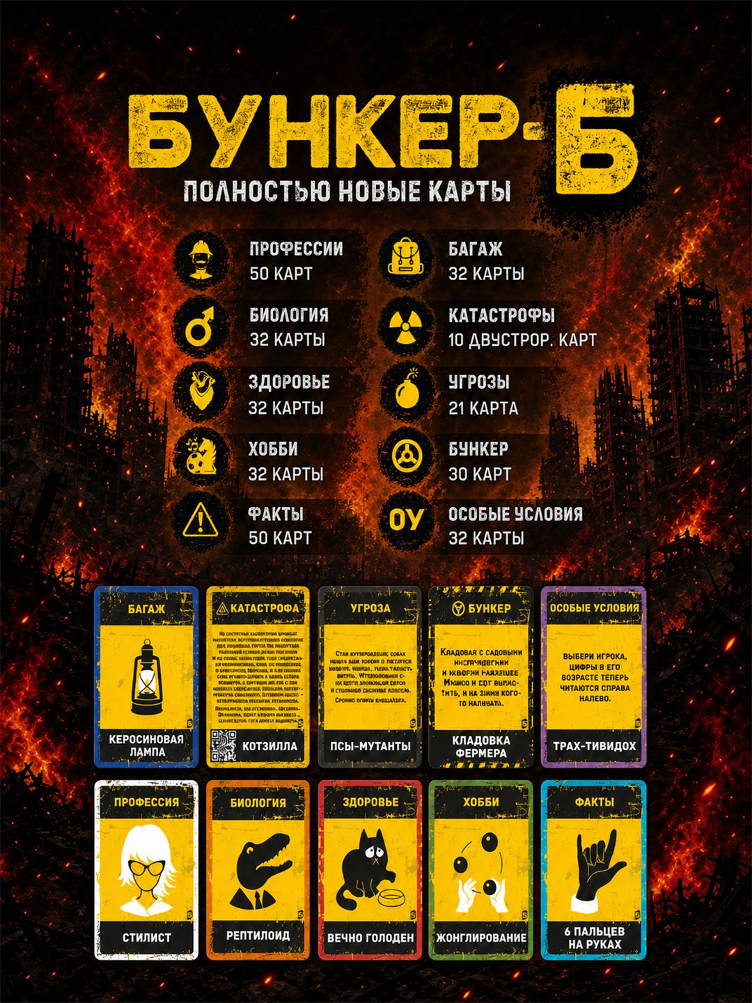 Настольная игра бункер-б — фото 1