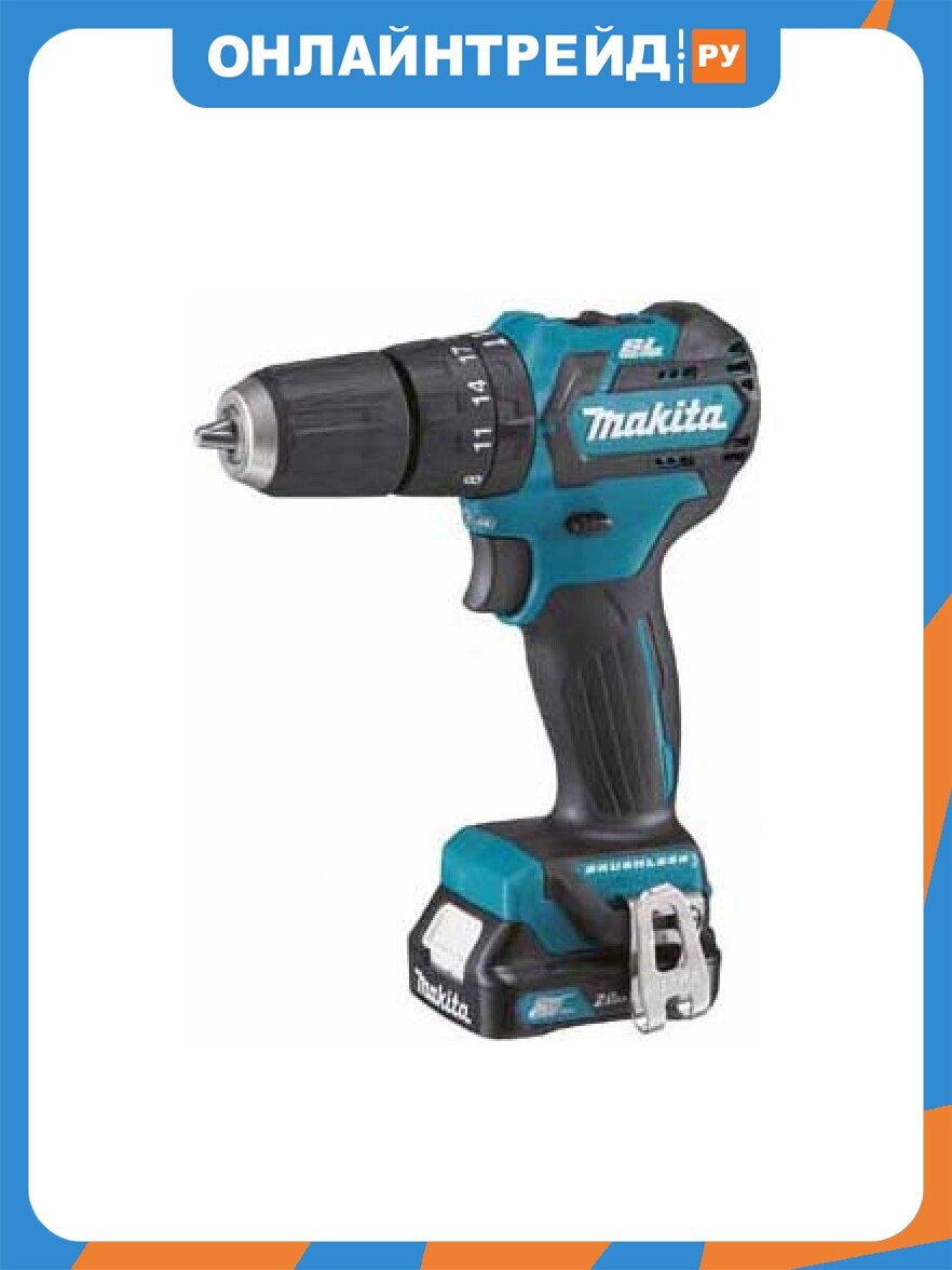 Дрель-шуруповерт аккумуляторная Makita HP332DWME CXT
