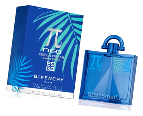 Givenchy Pi Neo Tropical Paradise - мужской аромат 100 мл, Живанши Пи Нео Тропический