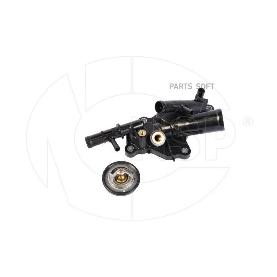 NSP NSP1EN04219 Термостат с корпусом NISSAN Qashqai (15-) X-Trail (14-) (95C) ()