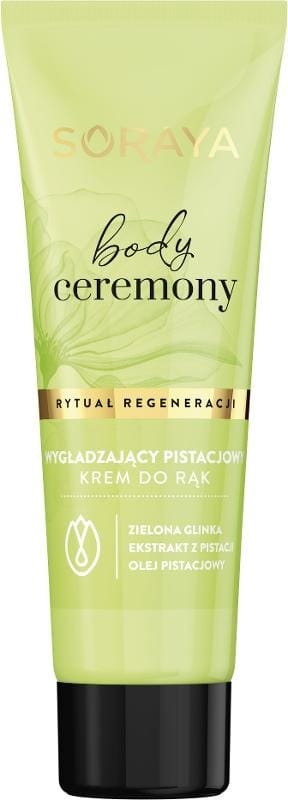 Крем для рук Soraya Body ceremony, фисташковый, 50 мл