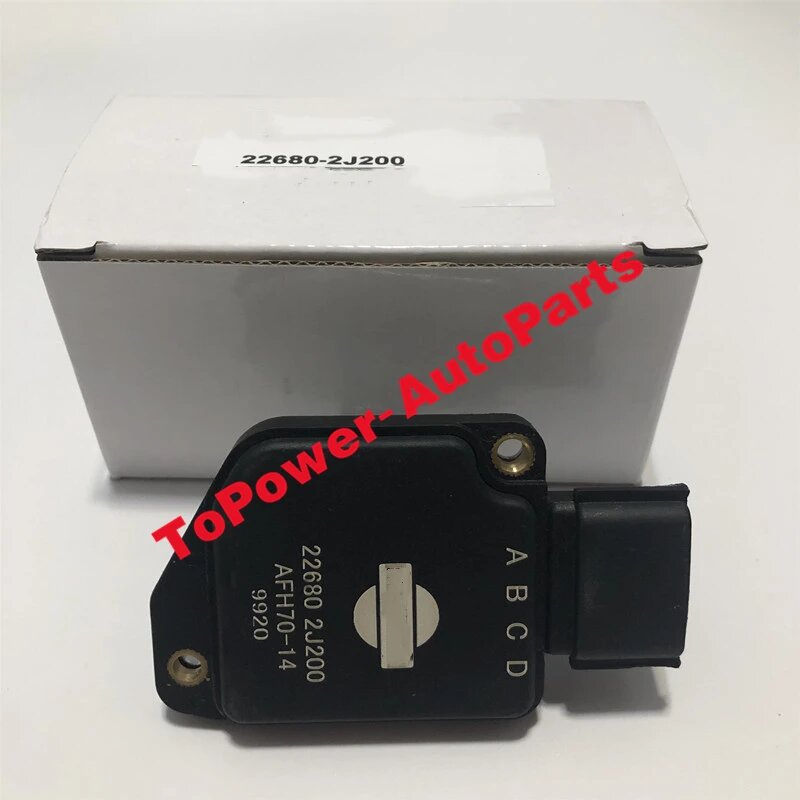 Датчик массового расхода воздуха (MAF) 22680-2J200 AFH70-14 для Nissan Navara, Pathfinder, 1PC
