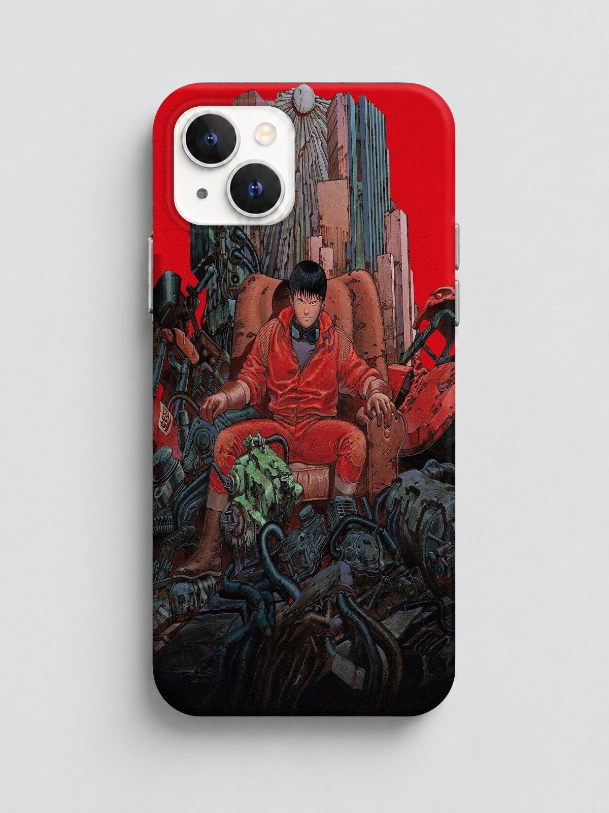 Прозрачный чехол на iPhone 15 Акира