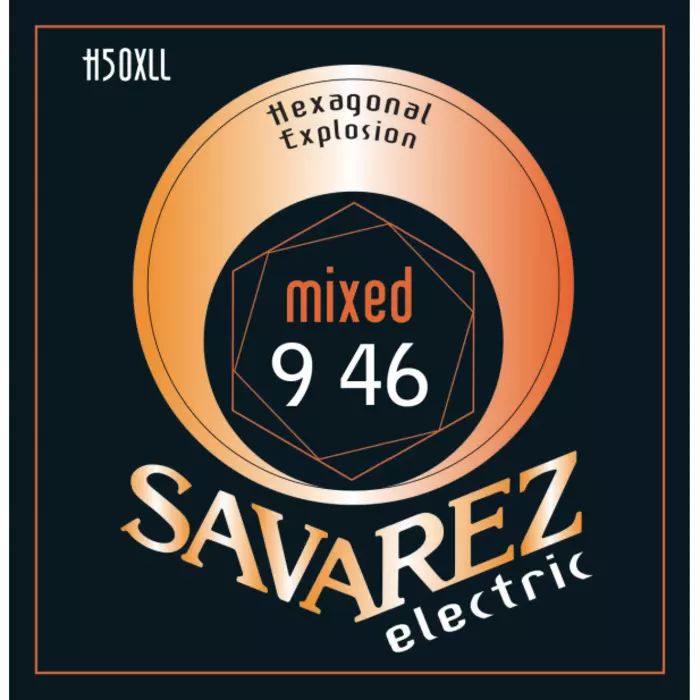 Savarez H50XLL Hexagonal Explosion Mixed Струны для электрогитары