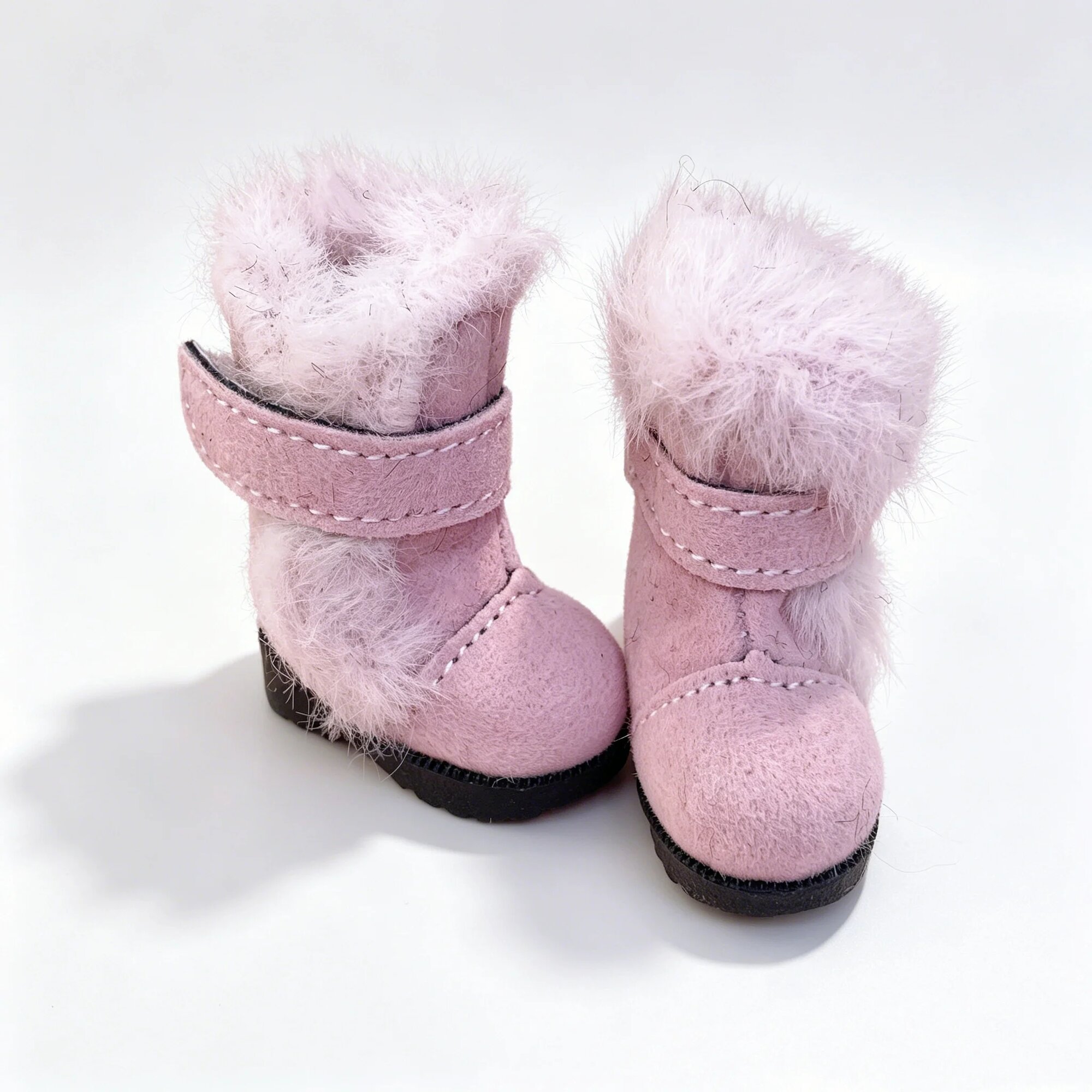 Кукольные сапоги Tilda из искусственной кожи 3,2 см для кукол Blythe Розовый, Light Pink