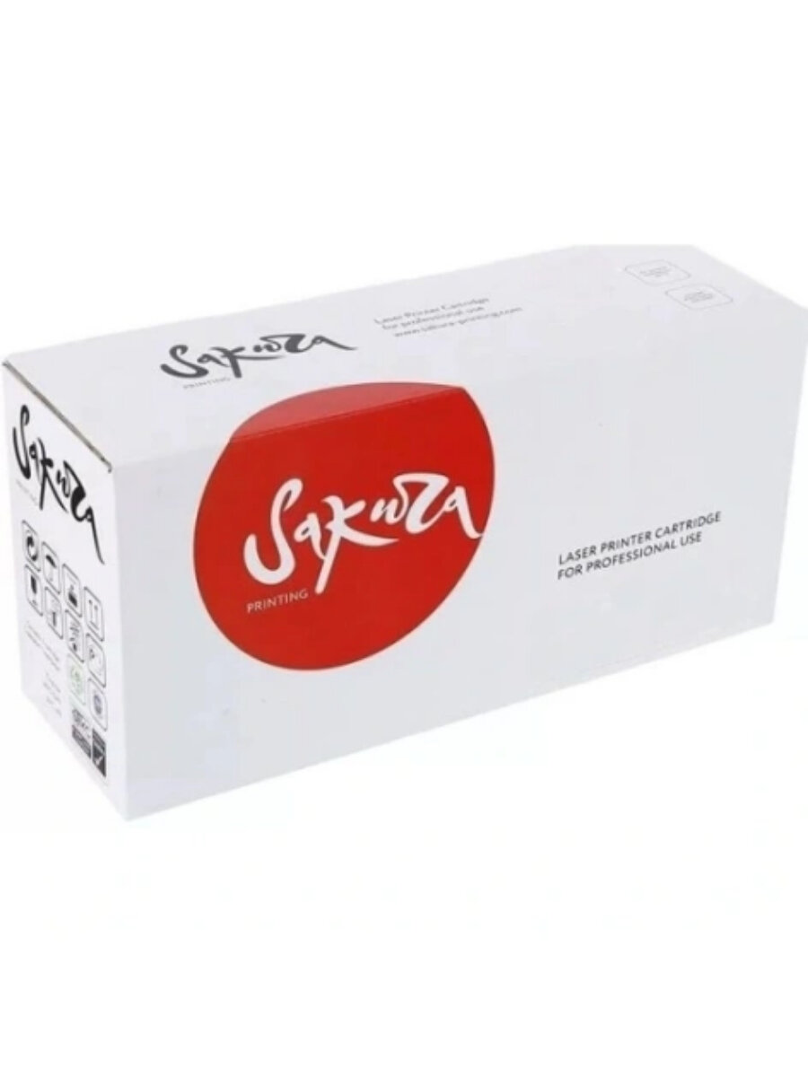 Картридж Sakura W1360X ECO (136X) SAW1360X-ECO для HP, черный, 2600 к. (чип без счетчика копий)