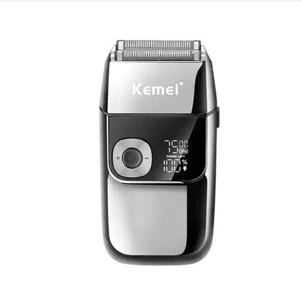 Kemei Электробритва KM-2028, серебристый