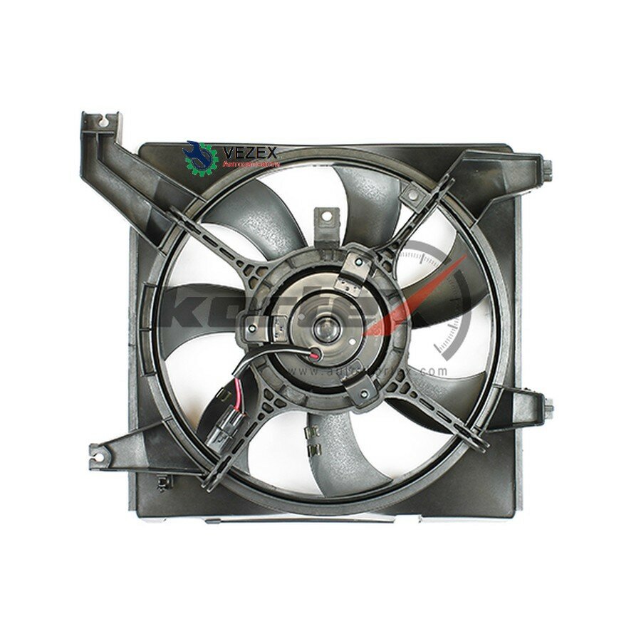 KORTEX KFD038 Вентилятор радиатора HYUNDAI ELANTRA XD 00-06 KFD038