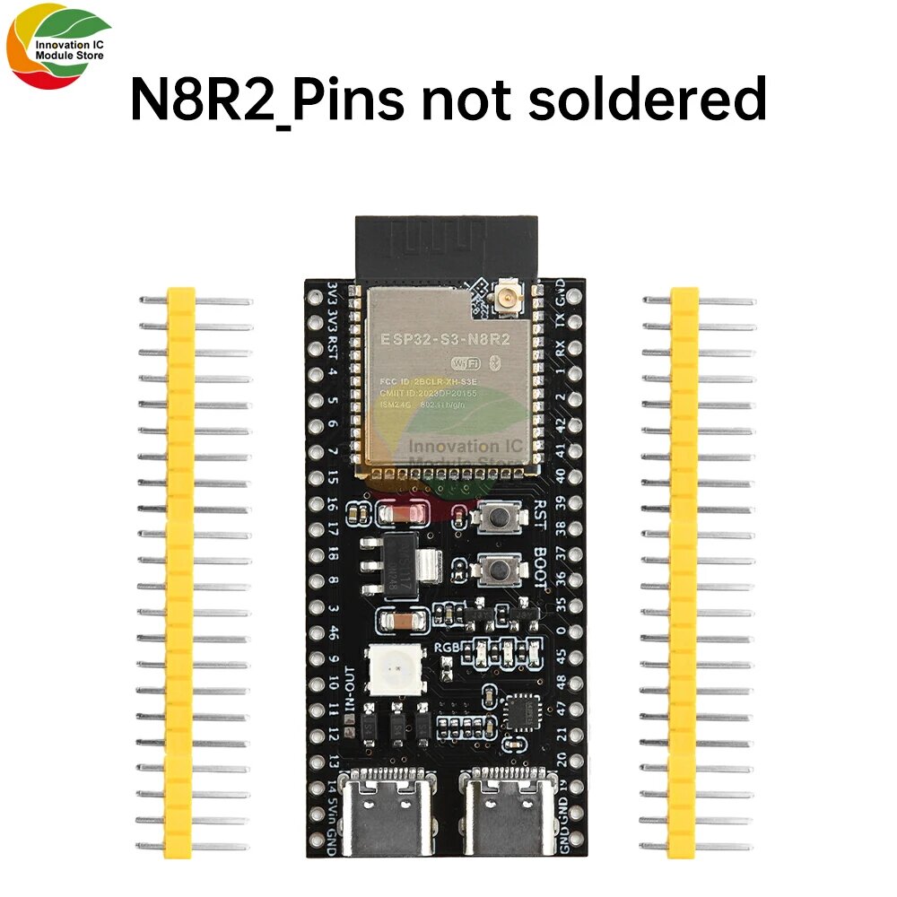 Ziqqucu ESP32-S3 Wi-Fi Bluetooth модуль N8R2 no soldered