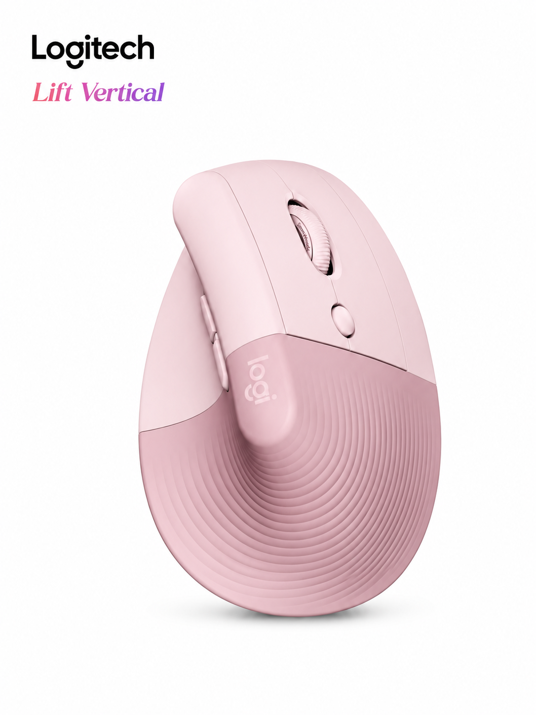 Logitech Lift Vertical розовый беспроводная Bluetooth-мышь