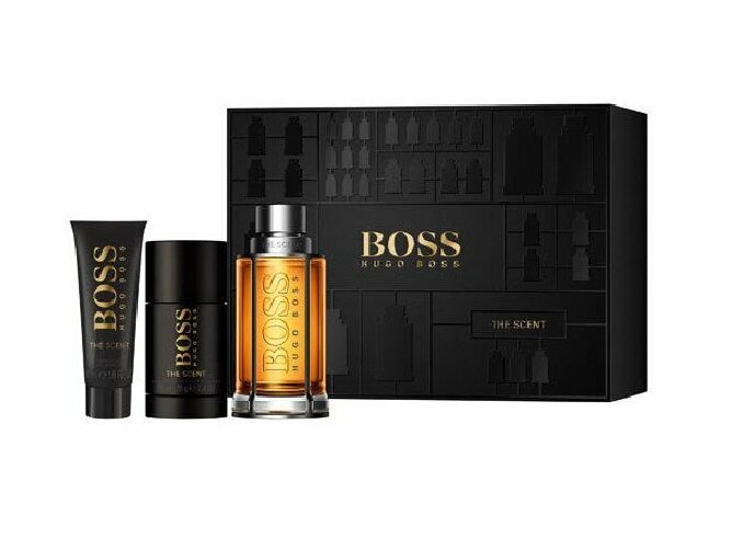HUGO BOSS BOSS THE SCENT Набор Туалетная вода мужская 100 мл + гель для душа 100 мл + дезодорант-стик 70 гр