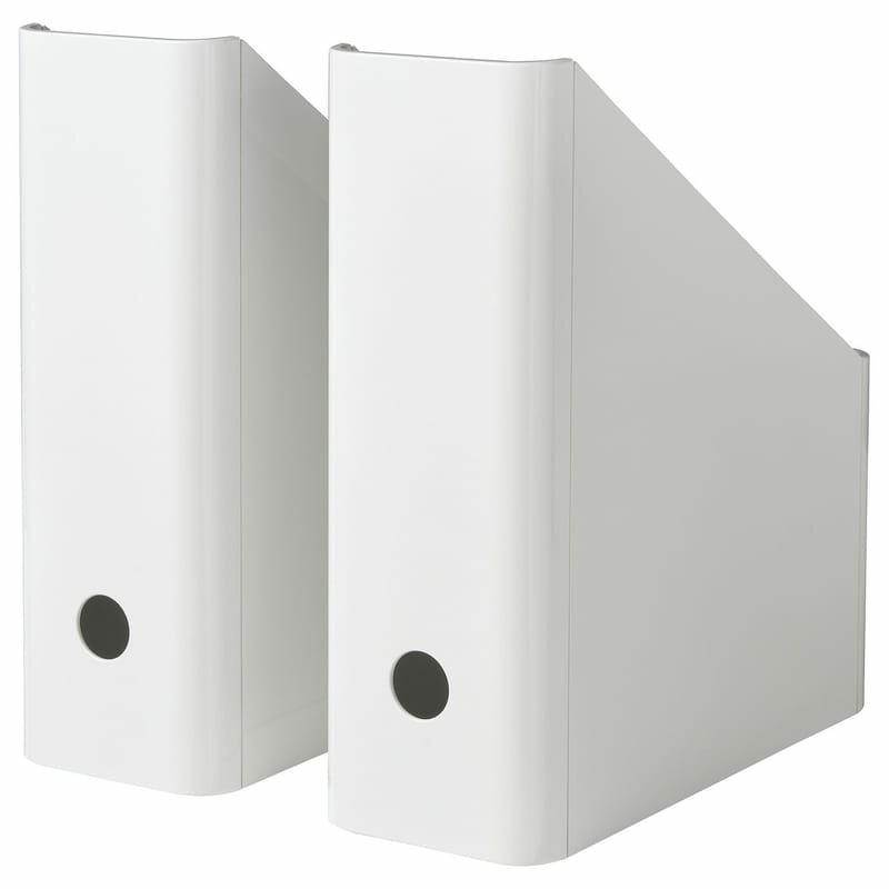 Папка IKEA KUGGIS 105.153.34, белый 105.153.34