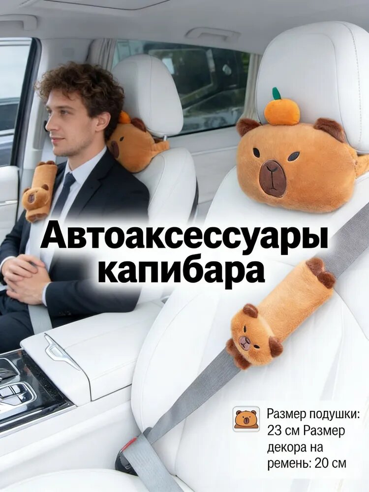 Автоаксессуары/Товары с капибарой для автомобиля