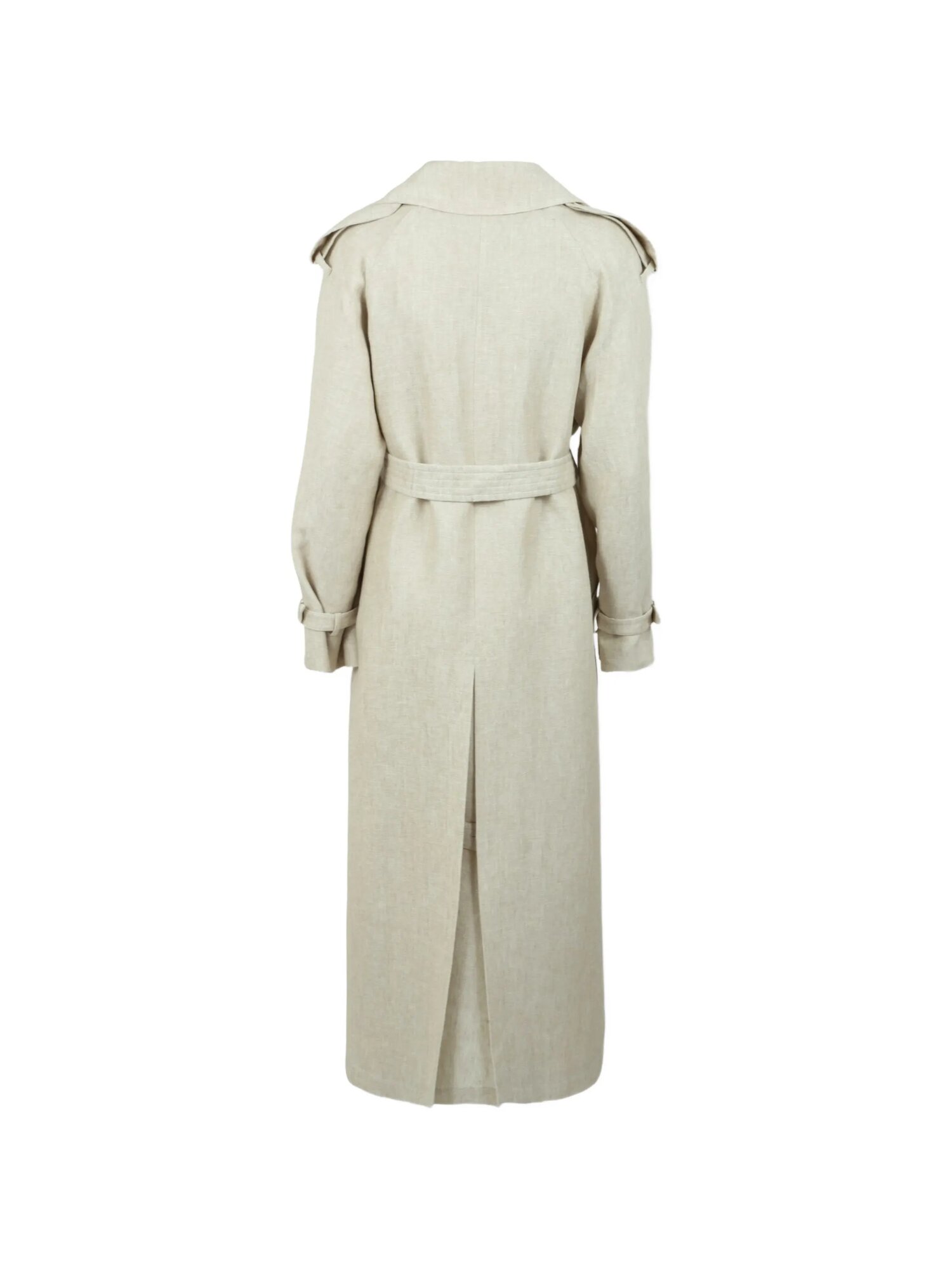 Пальто Max Mara Double-breasted belted coat, размер 40, разноцветный — фото 1