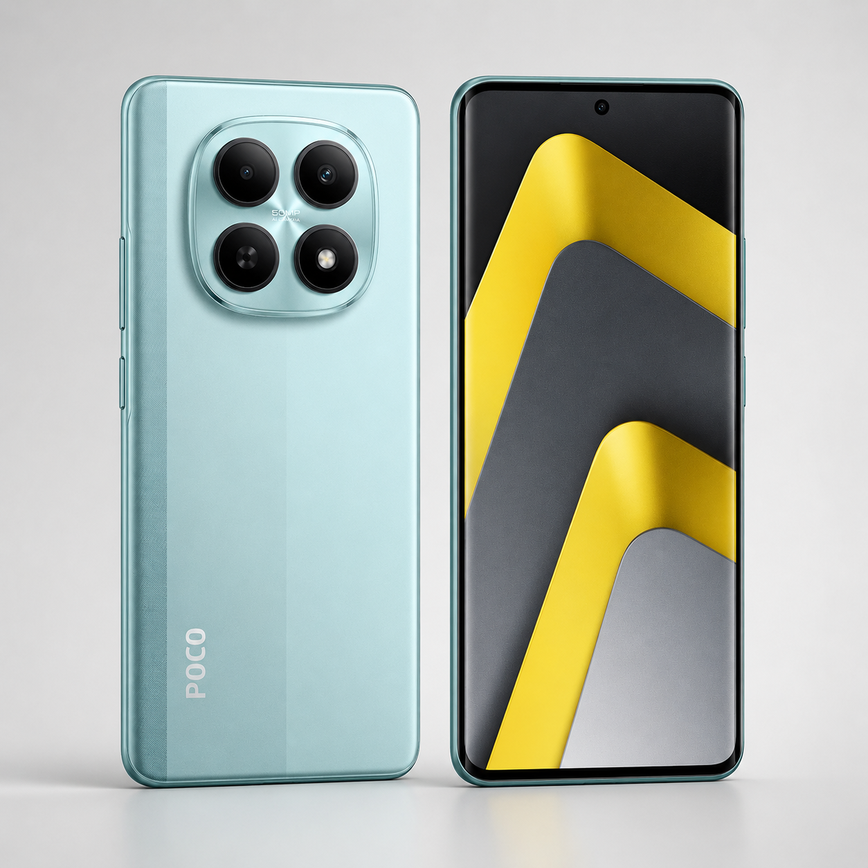 Смартфон Xiaomi POCO M8 5G 8/256 ГБ Global, Dual nano SIM, Green (Зеленый)