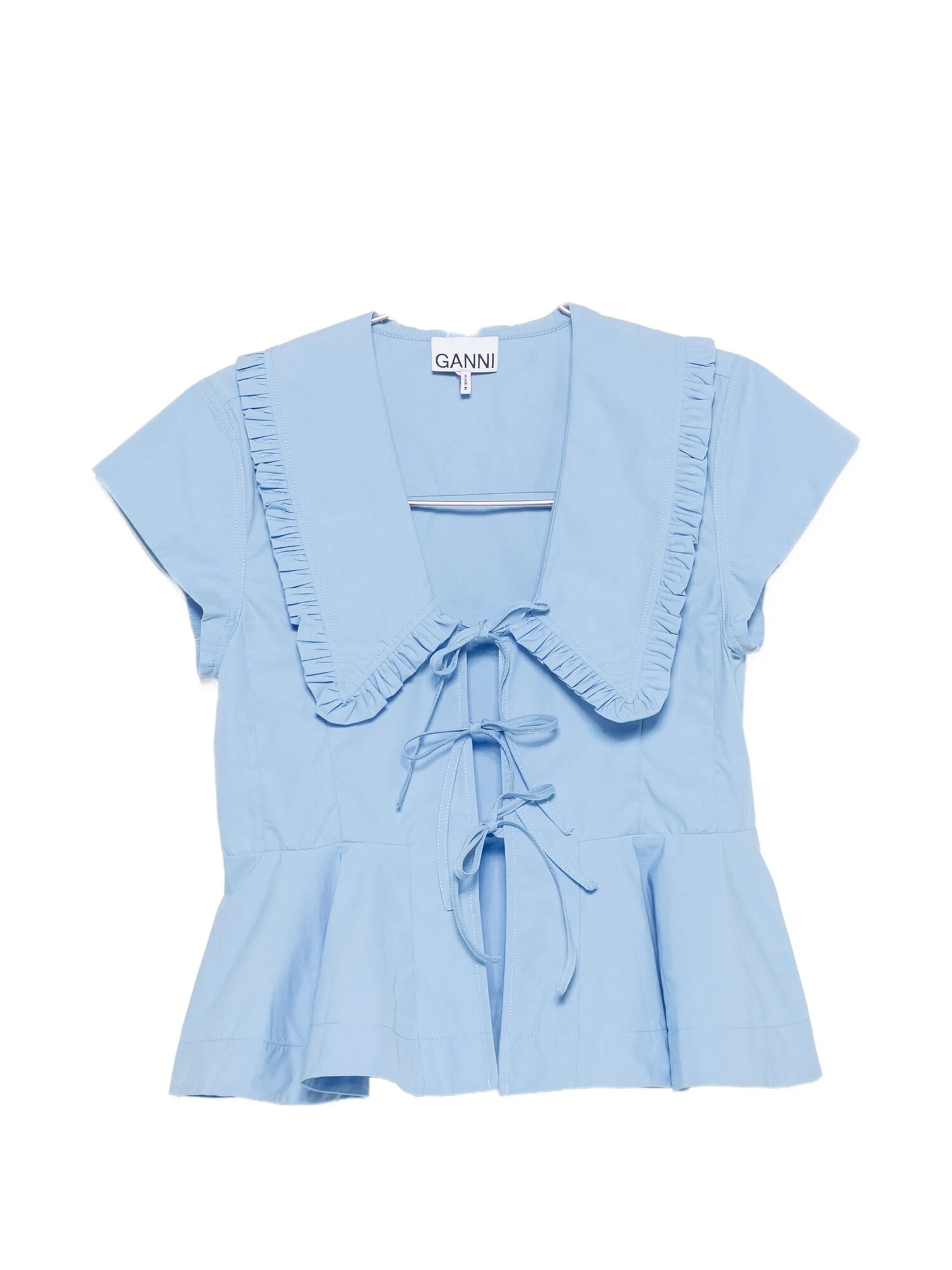 Блуза Ruffled peplum blouse