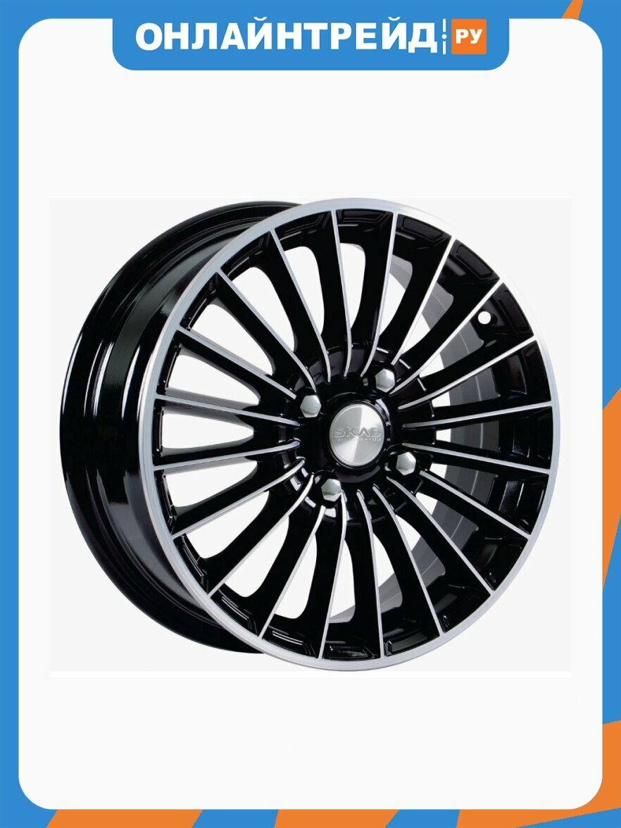 Диск Skad Веритас 6x15/4x98 D58.6 ET38 алмаз, 0622205