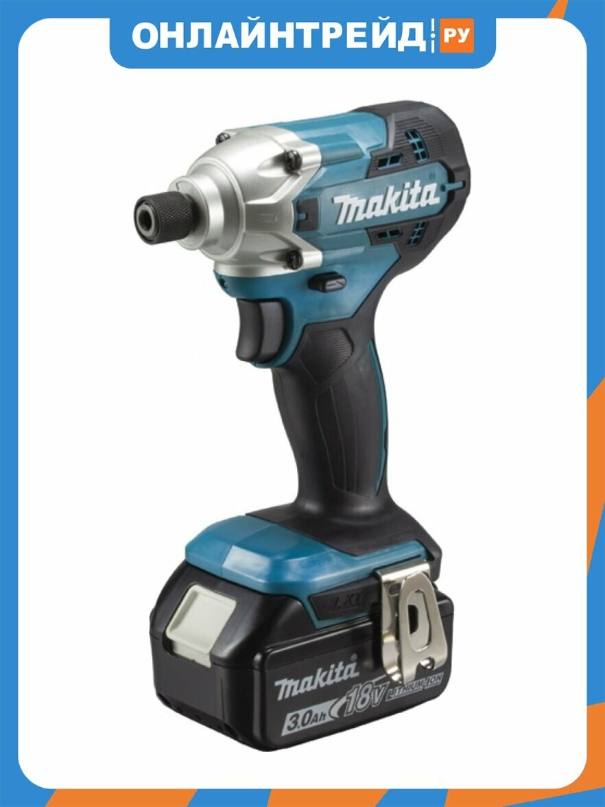 Шуруповерт аккумуляторный ударный Makita DTD156RFE LXT