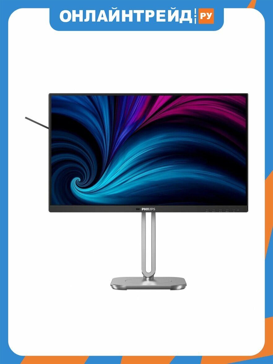 Монитор Philips 24B2U4301 23.8" черный