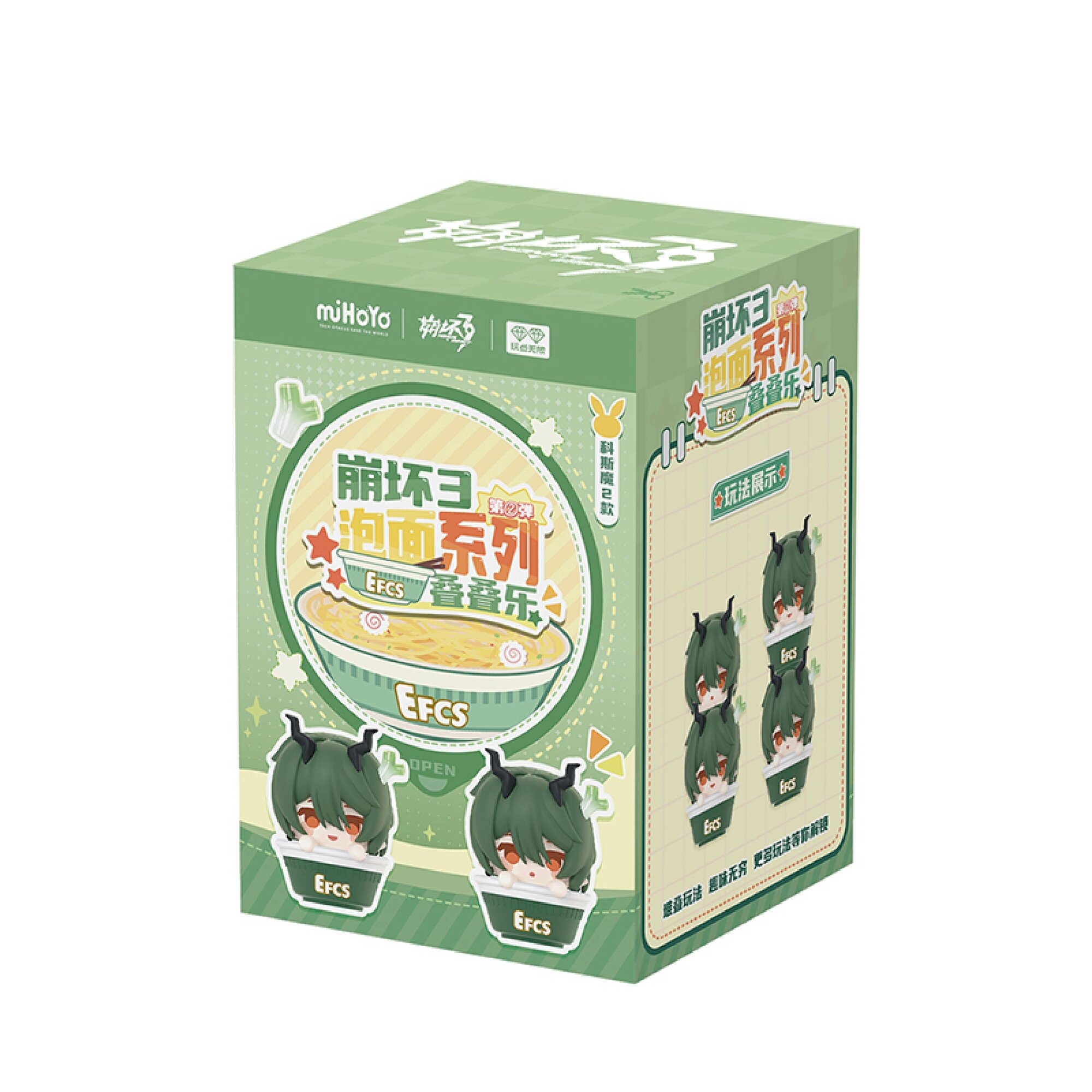 **Игрушка унисекс Playpoint Unlimited x BENGHUAI3 Коллекция Лапши Jenga Вторая Редакция Mystery Box, Cosmo Magic Mystery Box Edition[2 Pack], 2 шт.**