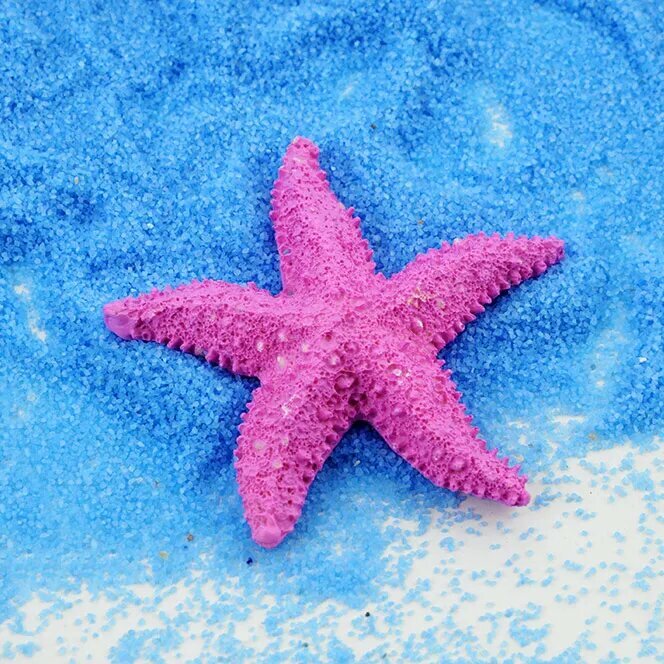 Украшение имитация смолы Морская звезда MICORSAX Photography props Pink Starfish 1pcs