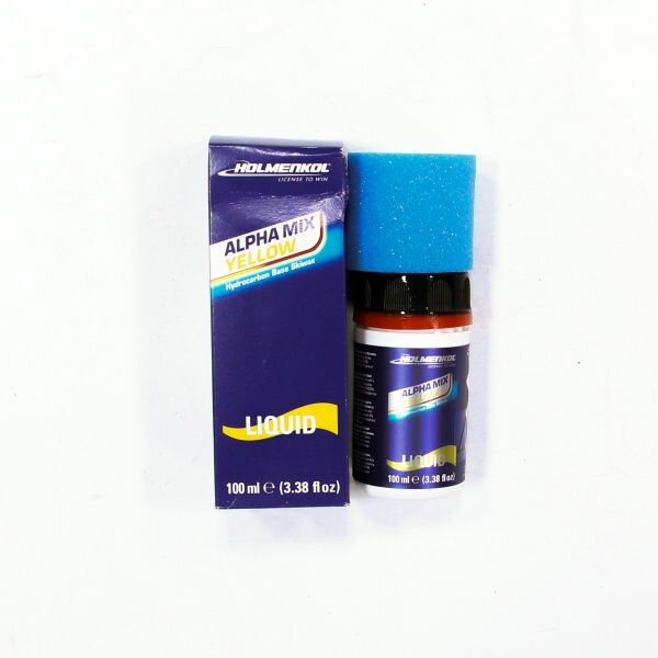 Жидкий парафин Теплый Holmenkol - Alphamix YELLOW liquid 100 мл.