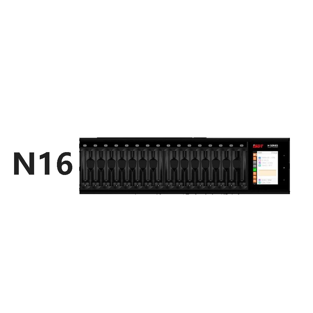 ISDT Быстрое зарядное устройство N24/N16/N8 для аккумуляторов AA/AAA 36W N16 Charger