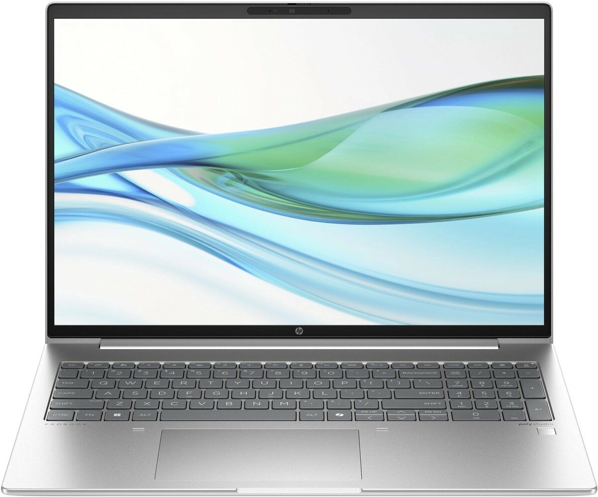 Ноутбук HP ProBook 460 G11, 16", IPS, Intel Core Ultra 7 155U 1.7ГГц, 12-ядерный, 16ГБ DDR5, 512ГБ SSD, Intel Graphics, Windows 11 Pro, серебристый (a38bhet/w11p)