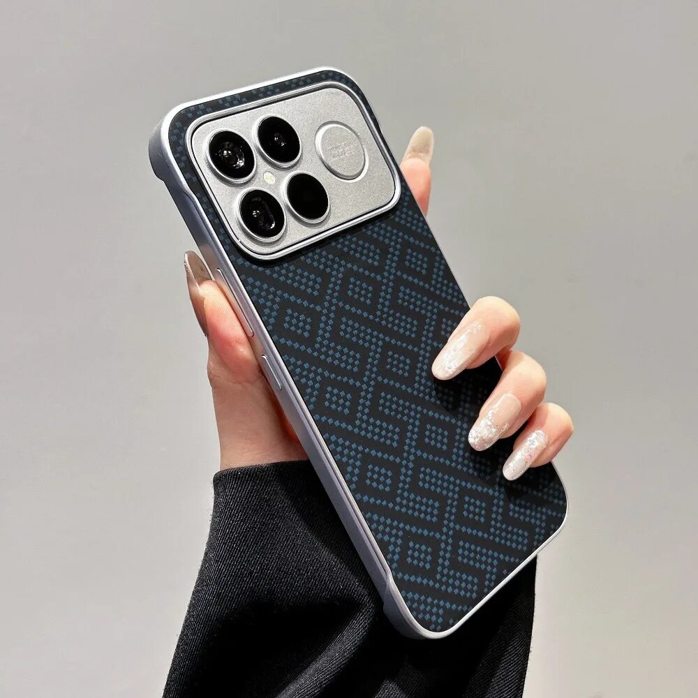 Чехол POCO F8 Ultra черный с текстурой
