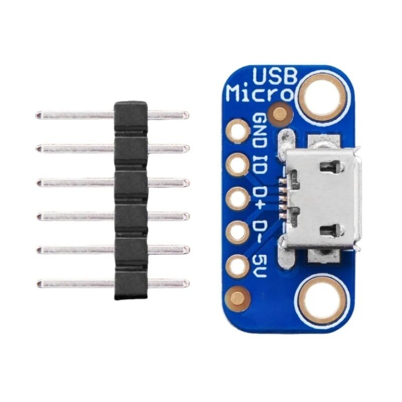 USB Micro-B Коммутационная плата 5В