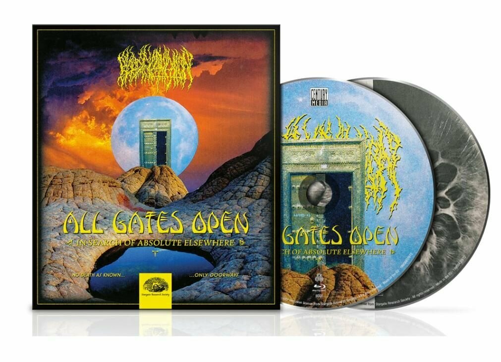 Фирменное издание Blood Incantation - All Gates Open In Search Of Absolute Elsewhere CD + Blu-ray