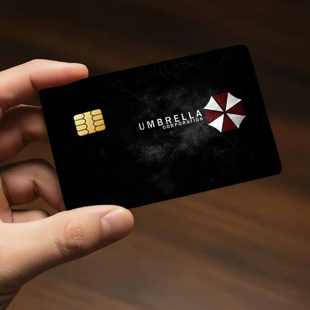 Набор декоративных наклеек Game Umbrella Corporation для карт Черный, z5