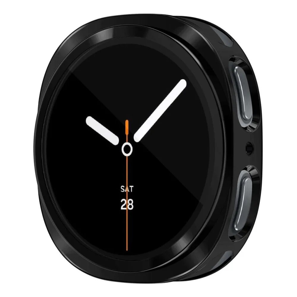 Для Samsung Galaxy Watch 8 40 мм 44 мм Watch8 Classic 46 мм TPU электропластированный корпус покрытие экрана защитной оболочки