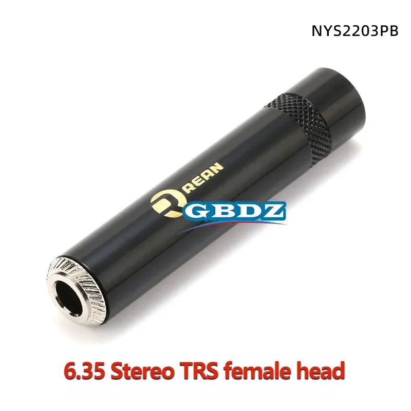 REAN 6.35мм Stereo TRS Female Head NYS2203PB